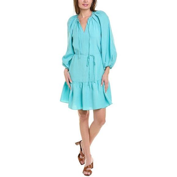 Kobi Halperin | Dresses | Kobi Halperin Womens Ruby Linenblend Mini ...